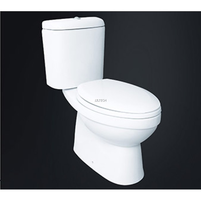 EZYFLIK TRAVERS (8001) Close Coupled Washdown Pedestal WC Suite