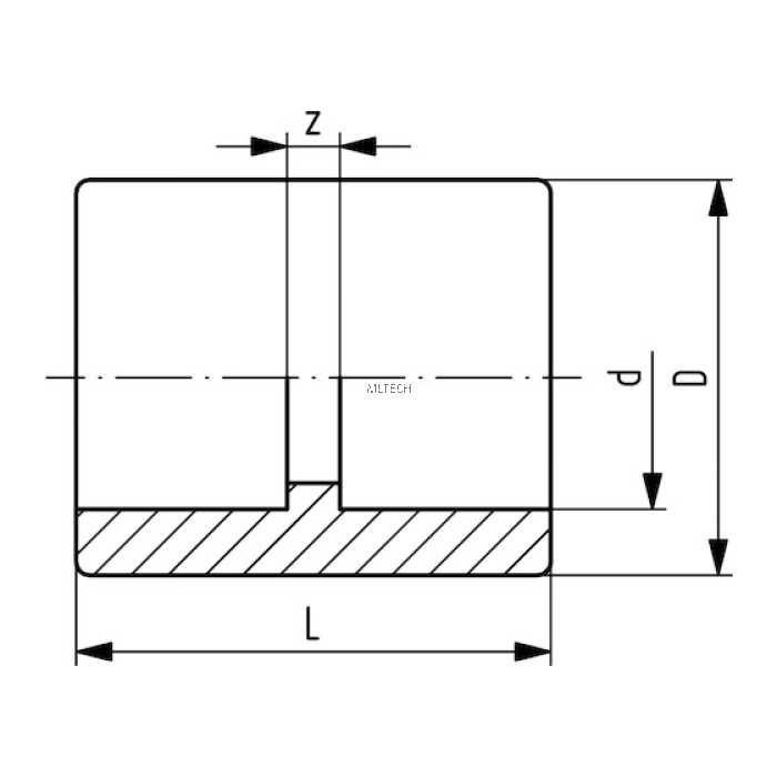Aquasystem (PPR) Socket