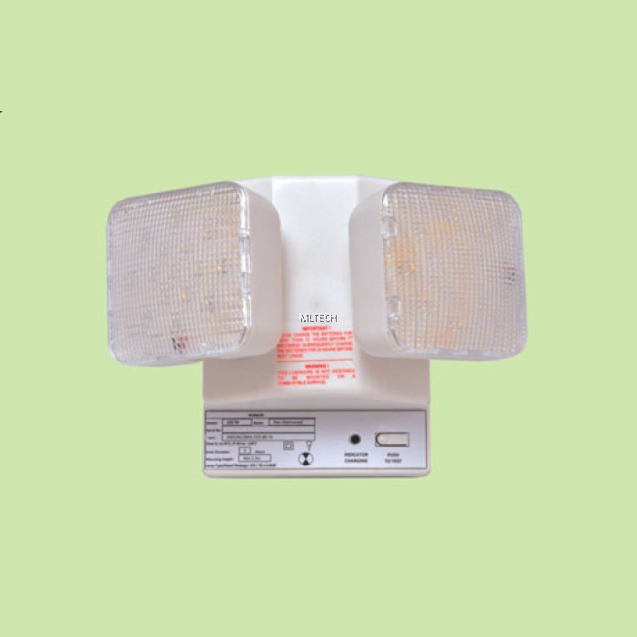 LED-30 TWIN LAMP SELF-CONTAINED EMERGENCY LIGHTING LUMINAIRE