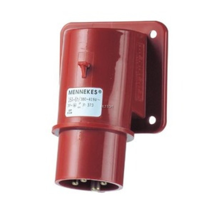 MENNEKES IP 44 CEE Panel Mounted Inlets 16 Amp 4 Poles (x10)