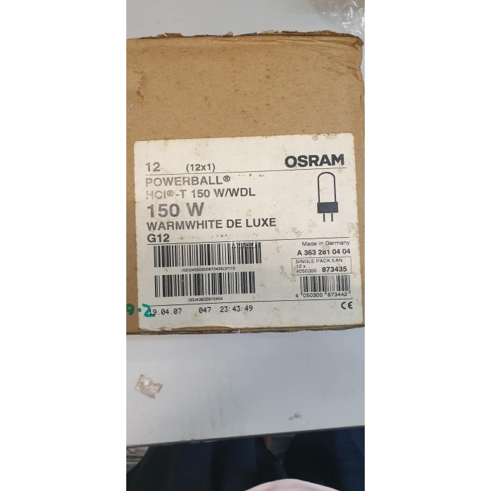 OSRAM POWERBALL HCI-T 150W/WDL WARMWHITE G12