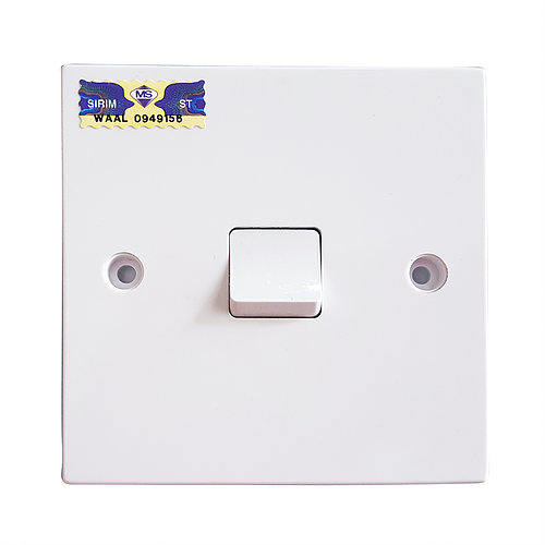 240/250V 10AX (Modular Type) Flush Switches - 1 Gang