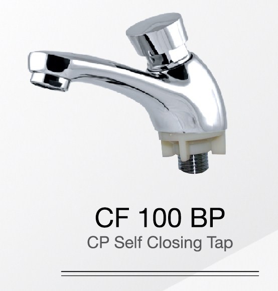 CF100BP CP Self Closing Tap
