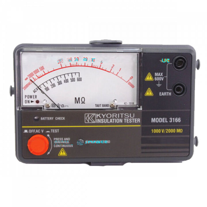 Kyoritsu Analogue Insulation Tester 3166
