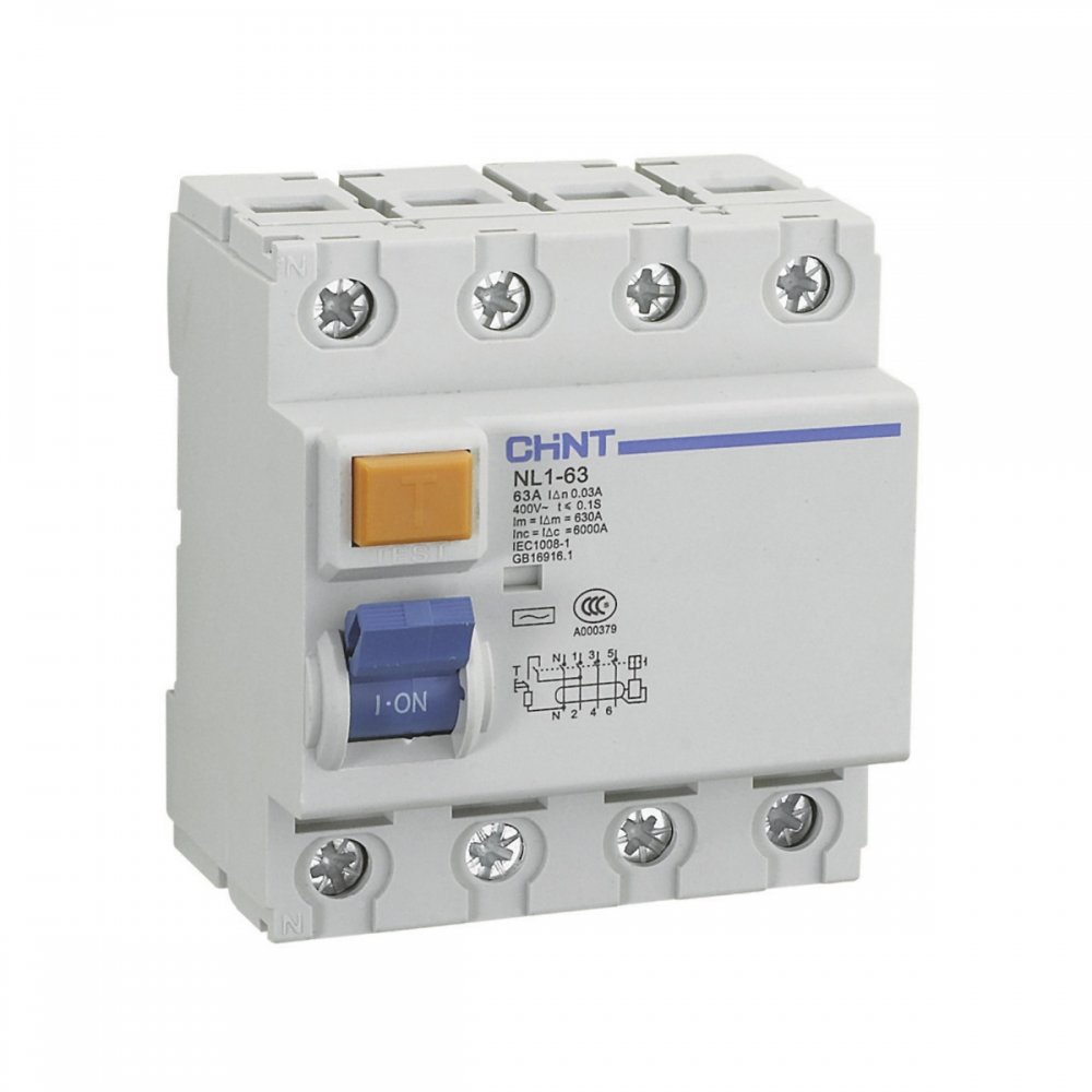 Chint 6KA ELCB (with RoHS - Europe enviromental protection standard ...